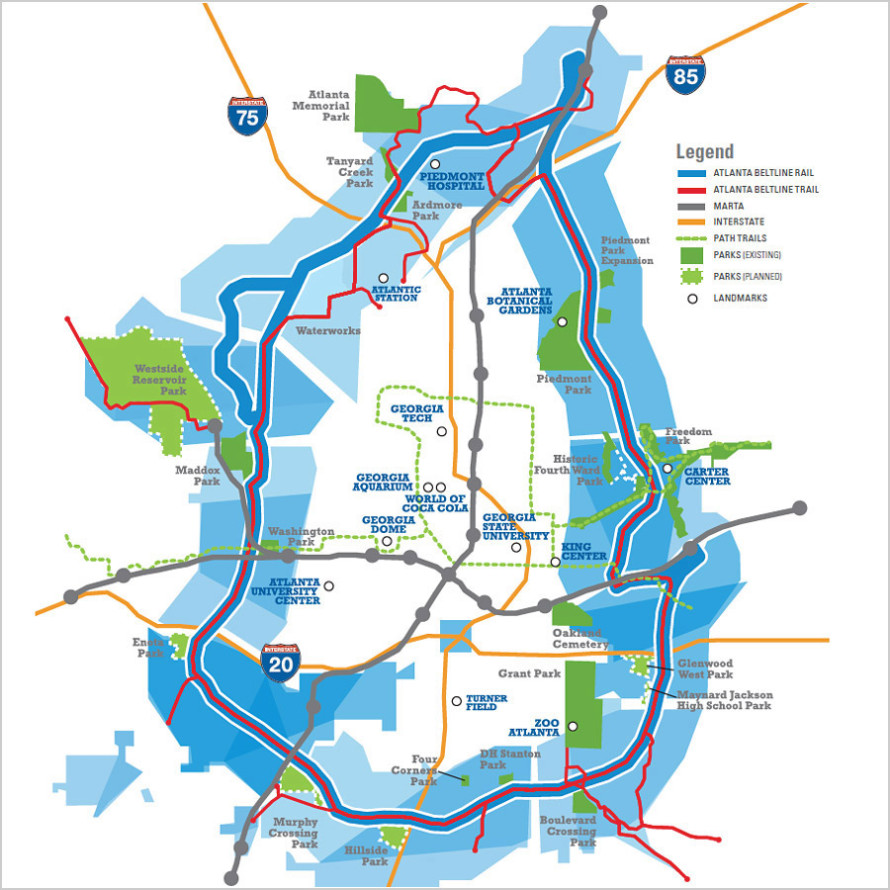 5 Best Places to Run in Atlanta on runladylike.com